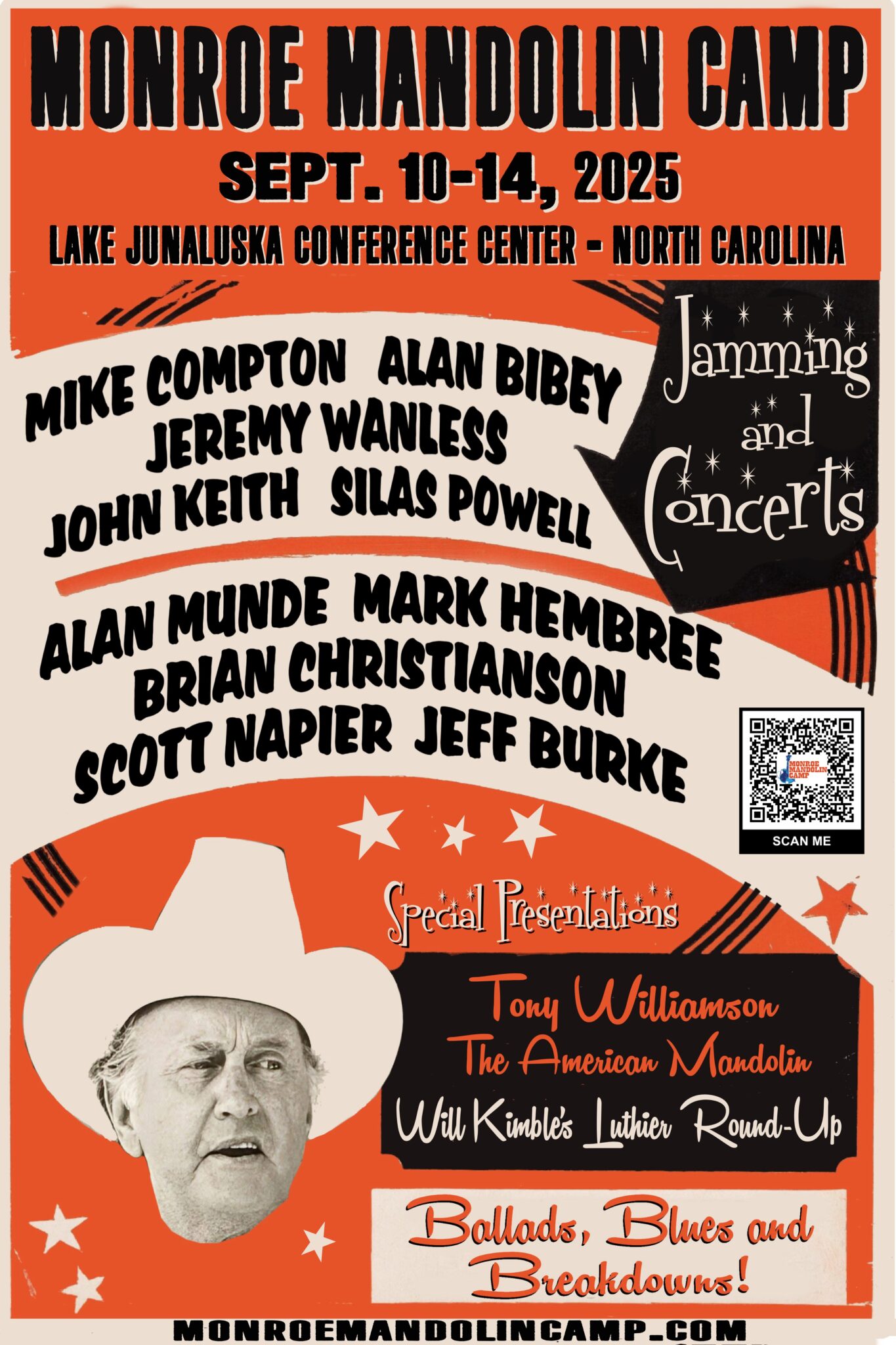 Bill Monroe | 2025 Monroe Mandolin Camp